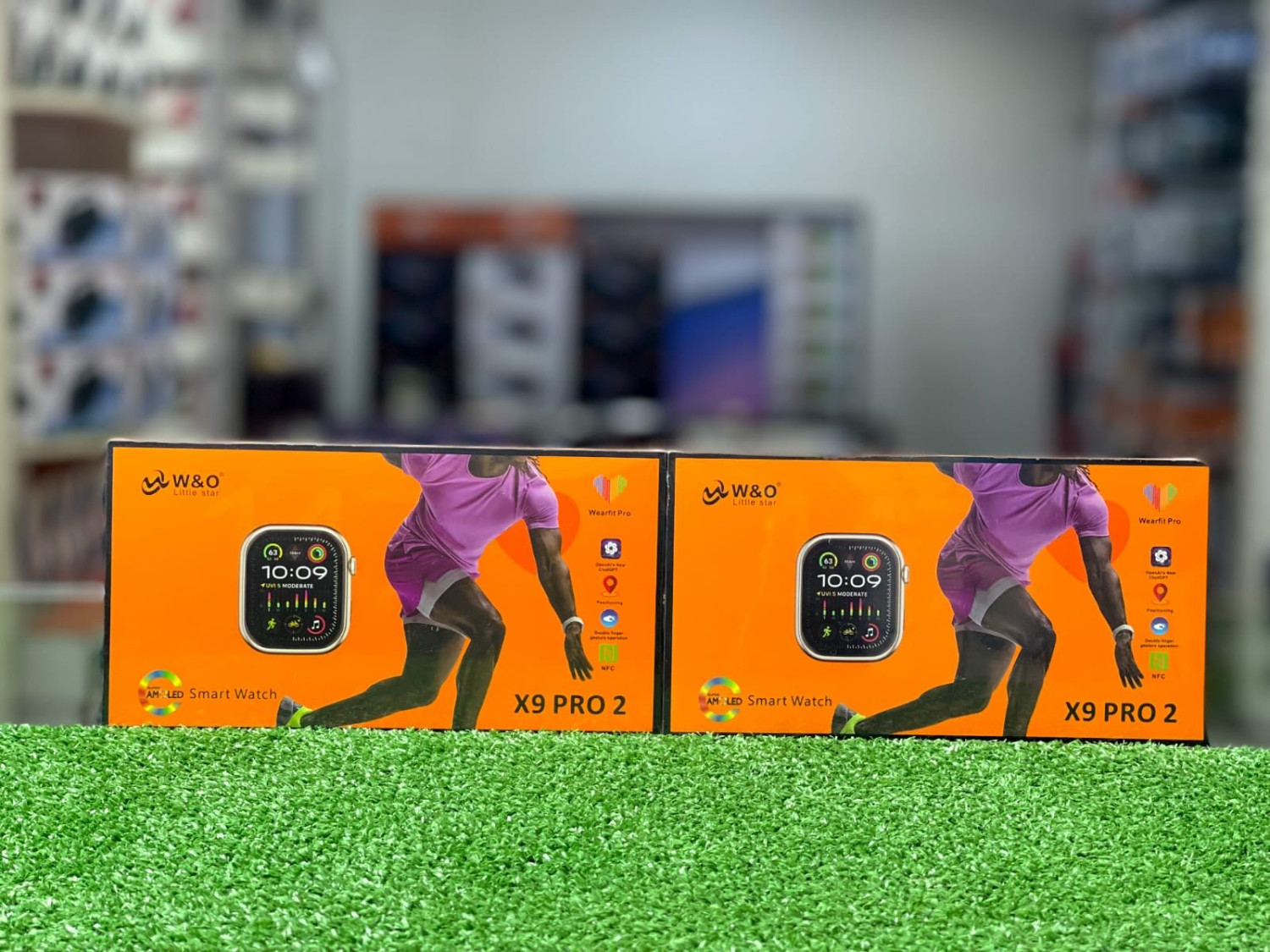 الكمية ٥٠ والسعر ٩٠٠ ——-X9 pro2 ساعة